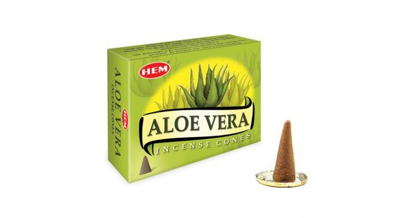 Aloe Vera Cones Konik Tütsü / Hediye Mevsimi Aloe Vera Cones Konik Tütsü / Hediye Mevsimi