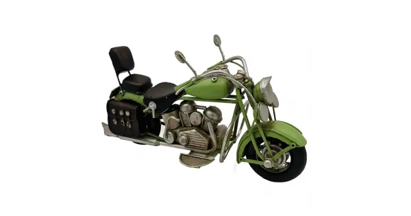 Jade Racer Metal Chopper Dekoratif Motosiklet / Hediye Mevsimi